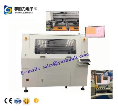 China YASTM-4C FPC UV Laser Cutting Machine 610mm × 500mm Format with 10W 355nm Laser for PCB Processing for sale