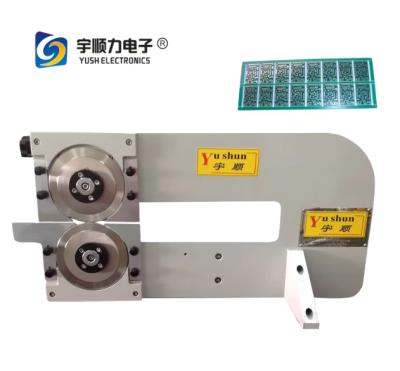 China YSV-1 CE Double-Layer PCB Cutting Machine with 460-1500mm Length and 0.6-3.5mm Thickness Capacity for sale