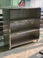 China High-Quality Steel Mesh Cabinet for Warehouse Storage - 650x650x30mm & 736x736x30mm Dimensions with 1000KG Capacity for sale