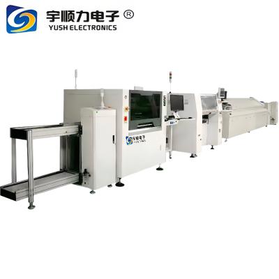 China Fully Automatic SMT Production Line with 40,000 CPH Speed and Modular Universal Bench for High Precision PCB Assembly for sale