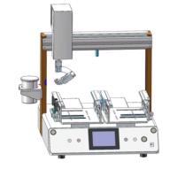 China High Speed Fully Automatic PCB Lead Cutting Machine 100 Points per Minute 0.02mm Accuracy for sale