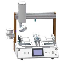 China High Speed Fully Automatic PCB Lead Cutting Machine 100 Points per Minute 0.02mm Accuracy for sale