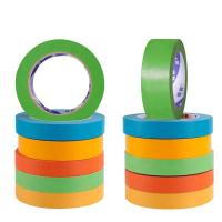 China Automotive Masking Crepe Washi Paper Tape for Sharp Line Painting No Residue and Easy for sale