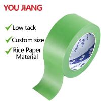 China YOUJIANG Customized Logo Acceptable Low Tack Adhesive Painter for Painting Protection for sale