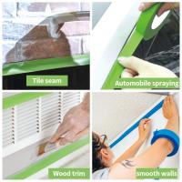 China YOUJIANG Customized Logo Acceptable Low Tack Adhesive Painter for Painting Protection for sale