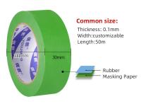 China YOUJIANG Automotive Masking Tape For Painting And Aluminum Boat With Rubber Adhesive for sale