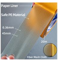 China Fixing Carpet Fabric Cloth Tape With Rubber Adhesive Heavy Duty Mesh Double Side for sale