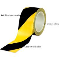 China Floor PVC Warning Tape For Safety Marking High Visibility Yellow Caution Floor Tape for sale
