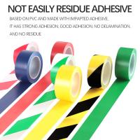 China Logo Printing Rubber Adhesive PVC Marking Tape Caution And Danger Barricade Tape for sale