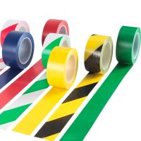 China Logo Printing Rubber Adhesive PVC Marking Tape Caution And Danger Barricade Tape for sale