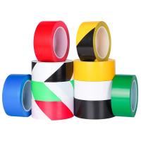China 4.8cm Adhesive Strength PVC Marking Tape For Health Risk Caution for sale