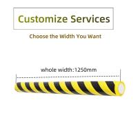 China Pressure Sensitive Adhesive Type PVC Marking Tape For Safety Floor Marking for sale