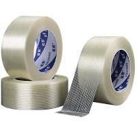 China No Residual Hot Melt Adhesive Fiberglass Filament Tape For Binding Wires And Weights for sale