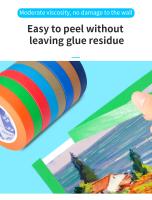 China Customized Heat Resistant Multi Colored Masking Tape For Painting for sale