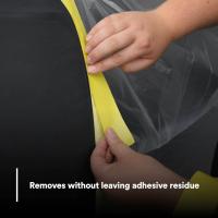 China Custom Automotive Refinish Yellow Masking Tape for sale