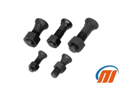 China EXCAVATOR BUCKET BOLT NUT M12 M14 M16 M22 GRADE 8.8 12.9 FLANGE GRADER BLADE FASTENERS for sale