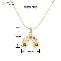 China DIY Rainbow Diamond Necklace Earrings Jewelry Set Oval Crystal 18k Gold Plated Brass 2 Piece for sale