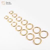 China Titanium Steel Hip Hop Round Hoop Earrings 20mm Burst Circle Jewelry for Men Women for sale