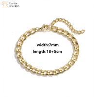 China Men Stainless Steel Cuban Link Bracelet 8mm Hip Hop Jewelry for sale