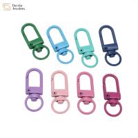 China Zinc Alloy Swivel Snap Hook Buckle 360 Degree Rotation for Key Rings DIY Jewelry Making for sale