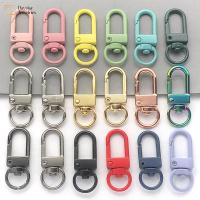 China Zinc Alloy Swivel Snap Hook Buckle 360 Degree Rotation for Key Rings DIY Jewelry Making for sale