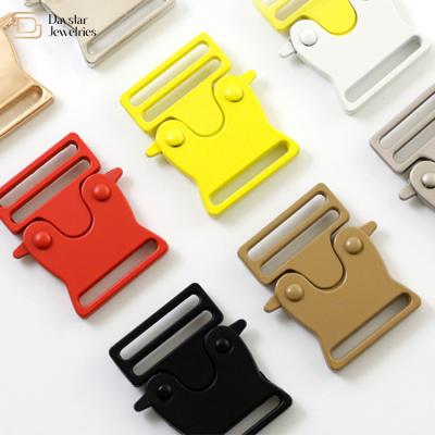 China Metal Buckle Quick Side Release Clasp Adjustable Belt Webbing Pet Collar Backpack for sale