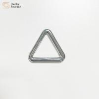 China Custom Pendant Triangle Ring Buckle Metal Chain Bag Accessories for sale