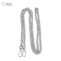 China Crossbody / Handbag Replacement Wallet Chain Strap With Metal Buckles for sale