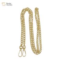 China Crossbody / Handbag Replacement Wallet Chain Strap With Metal Buckles for sale