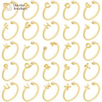 China Diamond Zircon Jewelry 14k Gold Plated Letter Ring Open Adjustable for sale