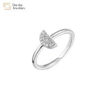 China 18K Gold Plated Adjustable Watermelon Fruit Ring with Cubic Zirconia for Women for sale