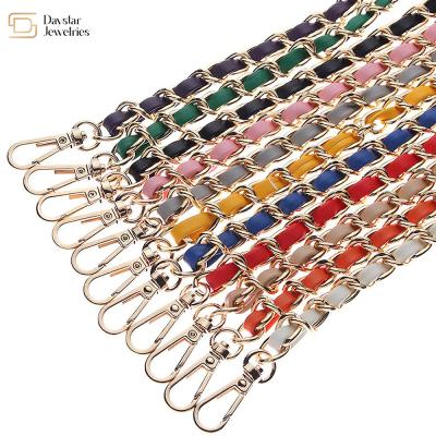 China DIY Handbag Purse Chain Strap Metal Crossbody with Buckle 120cm Zinc Alloy for sale
