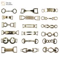 China Custom Metal Chain Buckle for Shoes Clothing Bags Zinc Alloy DIY Accessories for sale