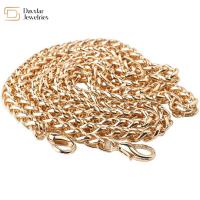 China Diy Bag Replacement Metal Crossbody Straps With Lobster Claw Clasp for sale