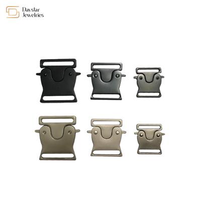 China Zinc Alloy Metal Quick Release Buckle Heavy Duty Military Belt Luggage Strap 50mm for sale