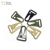 China Heavy Duty Carabiner Hook Metal Webbing Buckle Strap Clip For Backpack for sale