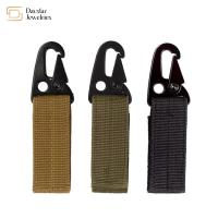 China Heavy Duty Carabiner Hook Metal Webbing Buckle Strap Clip For Backpack for sale