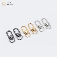China Zinc Alloy Swivel Snap Buckles 360 Degree Metal Lobster Claw Clasps for Key Rings Bags DIY Jewelry for sale