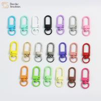China Colorful Metal Swivel Snap Hooks For Bag Strap Keychains Connector for sale