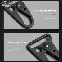 China Zinc Alloy Carabiner Sling Heavy Duty Snap Hook 50mm Metal Clip Outdoor Tactical Bag Accessories for sale