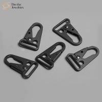 China Zinc Alloy Carabiner Sling Heavy Duty Snap Hook 50mm Metal Clip Outdoor Tactical Bag Accessories for sale