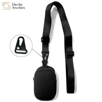 China Zinc Alloy Carabiner Sling Heavy Duty Snap Hook 50mm Metal Clip Outdoor Tactical Bag Accessories for sale