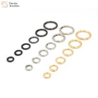 China Circular Clips Trigger Spring O Rings For Keyrings Buckle Bags Purses for sale