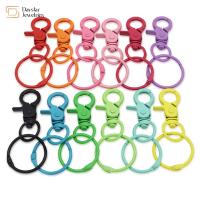 China Metal Lobster Claw Clasps Keychain Swivel Trigger Snap Clips 44mm for DIY Key Rings Bags Purses for sale