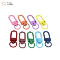 China Metal Swivel Lanyard Trigger Snap Hook Colorful For Backpack Charms Toy Zipper Pulls for sale