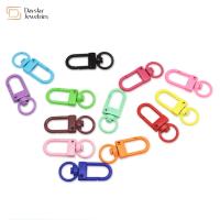 China Metal Swivel Lanyard Trigger Snap Hook Colorful For Backpack Charms Toy Zipper Pulls for sale