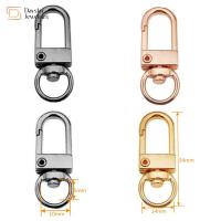 China Zinc Alloy Metal Lobster Claw Clasps 34mm Swivel Lanyards for Key Rings Pet Collar Connector for sale