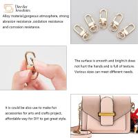China Zinc Alloy Swivel Lanyard Trigger Snap Hooks 1kg Capacity for Key Rings DIY Bags for sale