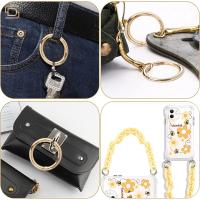 China Heavy Duty Metal O Rings Keychain Webbing Belts Hardware Accessories for sale