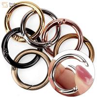 China Zinc Alloy Metal Keychain Rings , Snap Hook Clips Spring Gate O Ring for sale